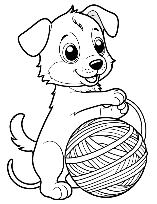 Thick Lines Collection | Free Coloring Page | Color It Daily